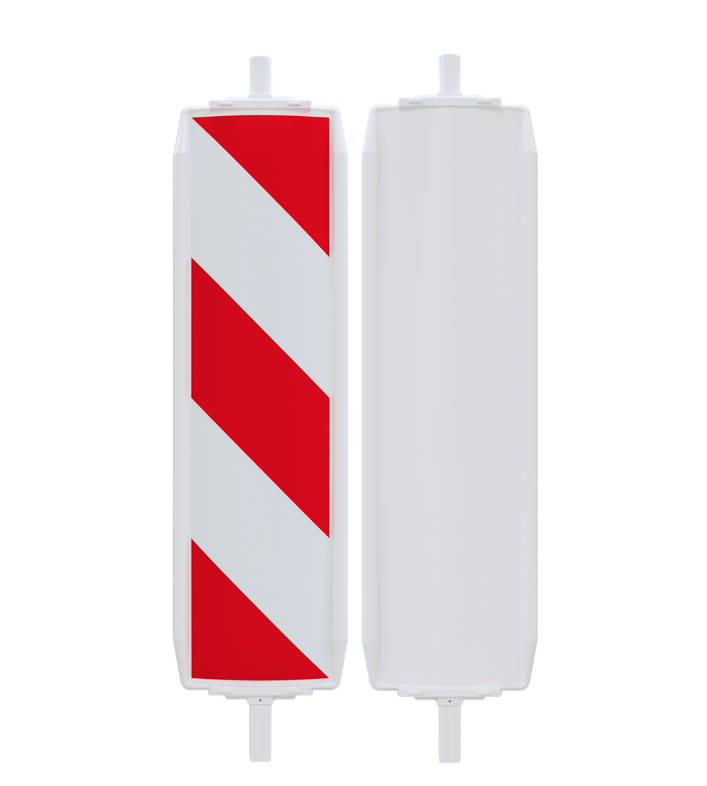 Plastic traffic panel type 40 | film RA2/B, hatched | on one side ...