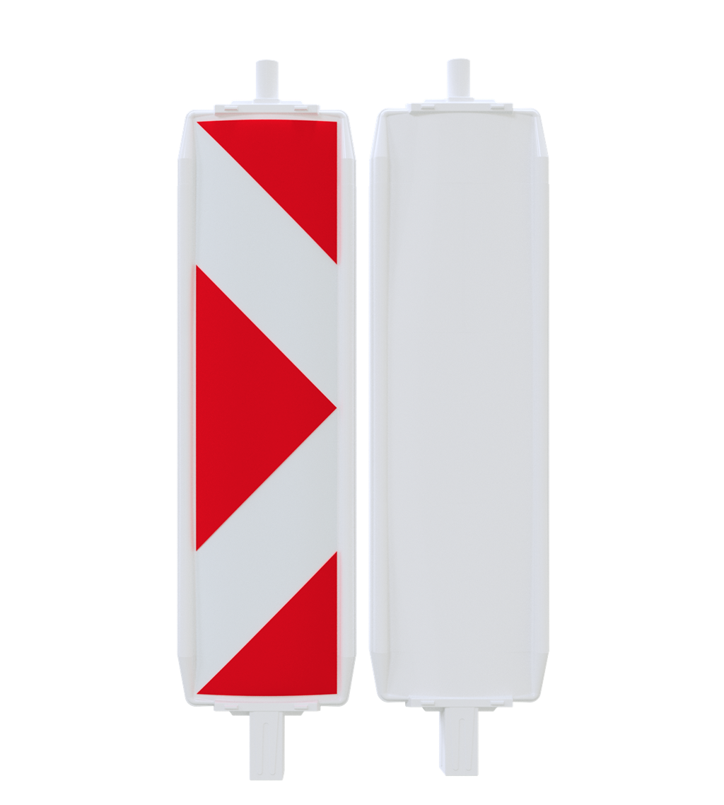 Plastic traffic panel type 60 | film RA2/C, arrowed | on one side ...