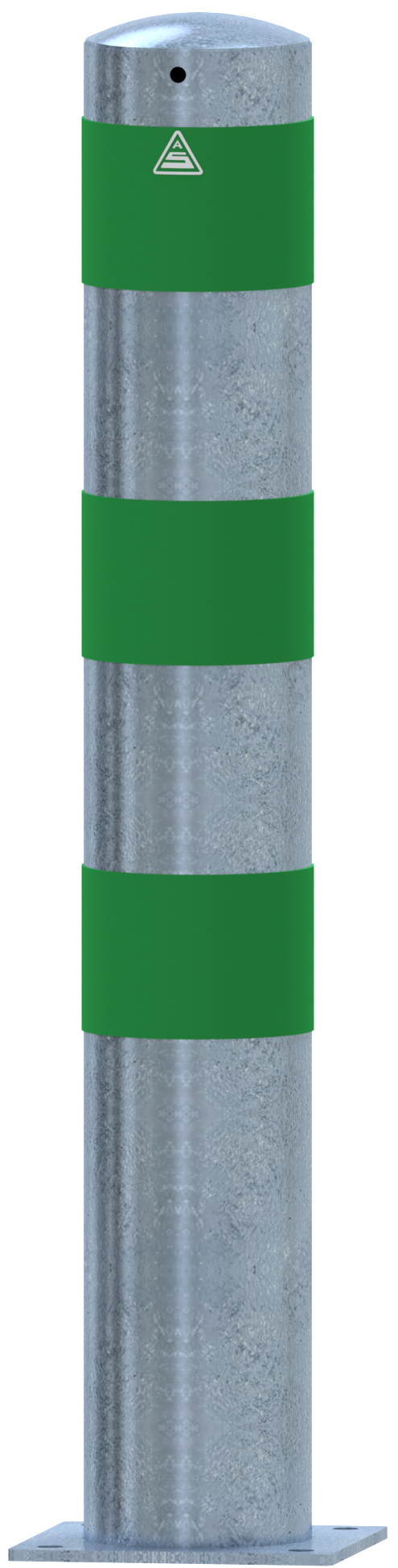 Impact protection bollards | as e-charging post protection | Ø 152 mm ...