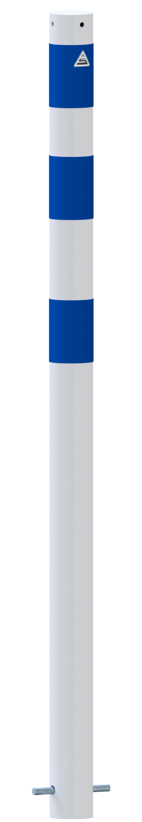 Barrier posts | as e-charging post protection | Ø 76 mm | hot-dip ...